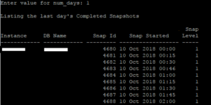 AWR Report - Overview | Report Generation | Analysis