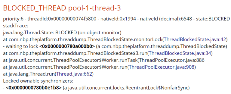 Thread Dump Analysis How To Find Deadlock In Thread Dump