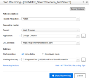 How to record LoadRunner script? - Steps-by-step guide