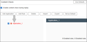 LoadRunner - Runtime Settings - Content Check - PerfMatrix