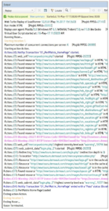 LoadRunner - Runtime Settings - Log - Standard Log | Extended Log