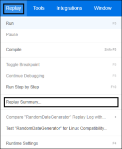 LoadRunner - VuGen Script Replay - How to replay LR script?
