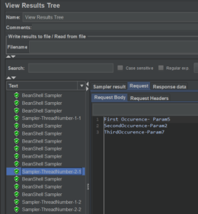 JMeter Parameter Setting - Random Each Occurrence - PerfMatrix