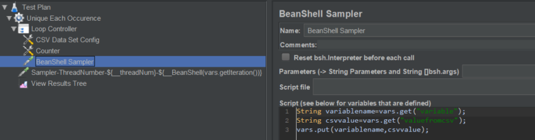 JMeter Parameter Setting - Sequential Each Occurrence
