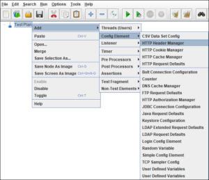 JMeter - HTTP Header Manager | Purpose