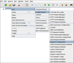 JMeter - Keystore Configuration - How to use