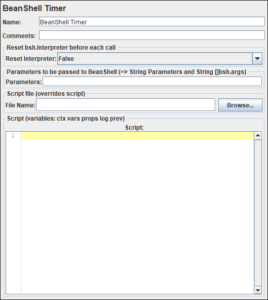 JMeter - BeanShell Timer - How to use BeanShell Timer