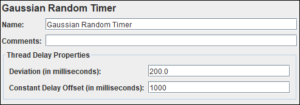 JMeter - Gaussian Random Timer | Example | Use | Purpose