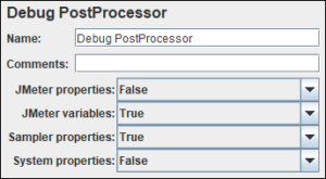 JMeter - Debug PostProcessor | Example | Use