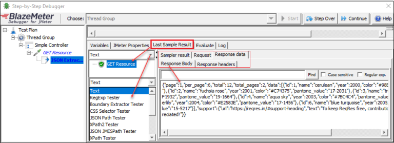JMeter - Real-Time Debugging (All In One) - Step-by-Step Debug