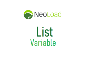 NeoLoad - List Variable | Type of Variables | Parameterization