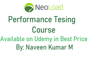 NeoLoad Tutorial - Free NeoLoad Course Step-by-step