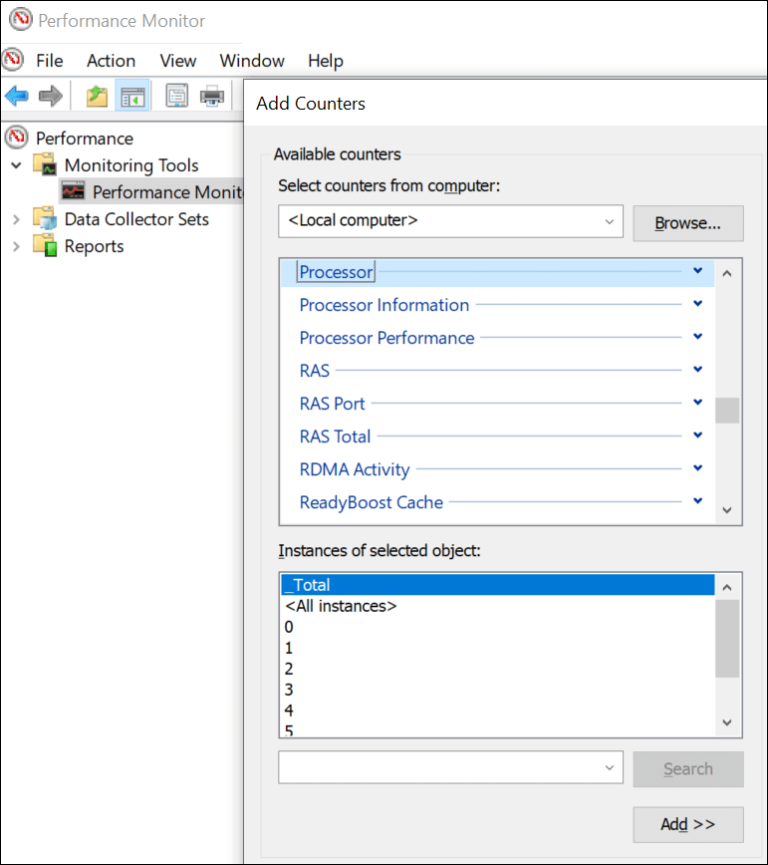 PerfMon - Windows System Performance - PerfMatrix