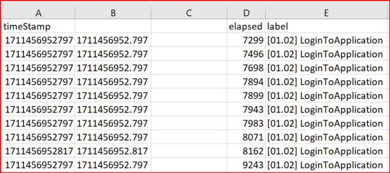 Epoch (Unix) Time to Date/Time through Excel - PerfMatrix