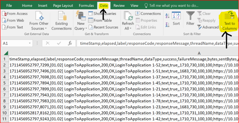 Epoch (Unix) Time to Date/Time through Excel - PerfMatrix