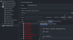 JMeter Script Generation through AI